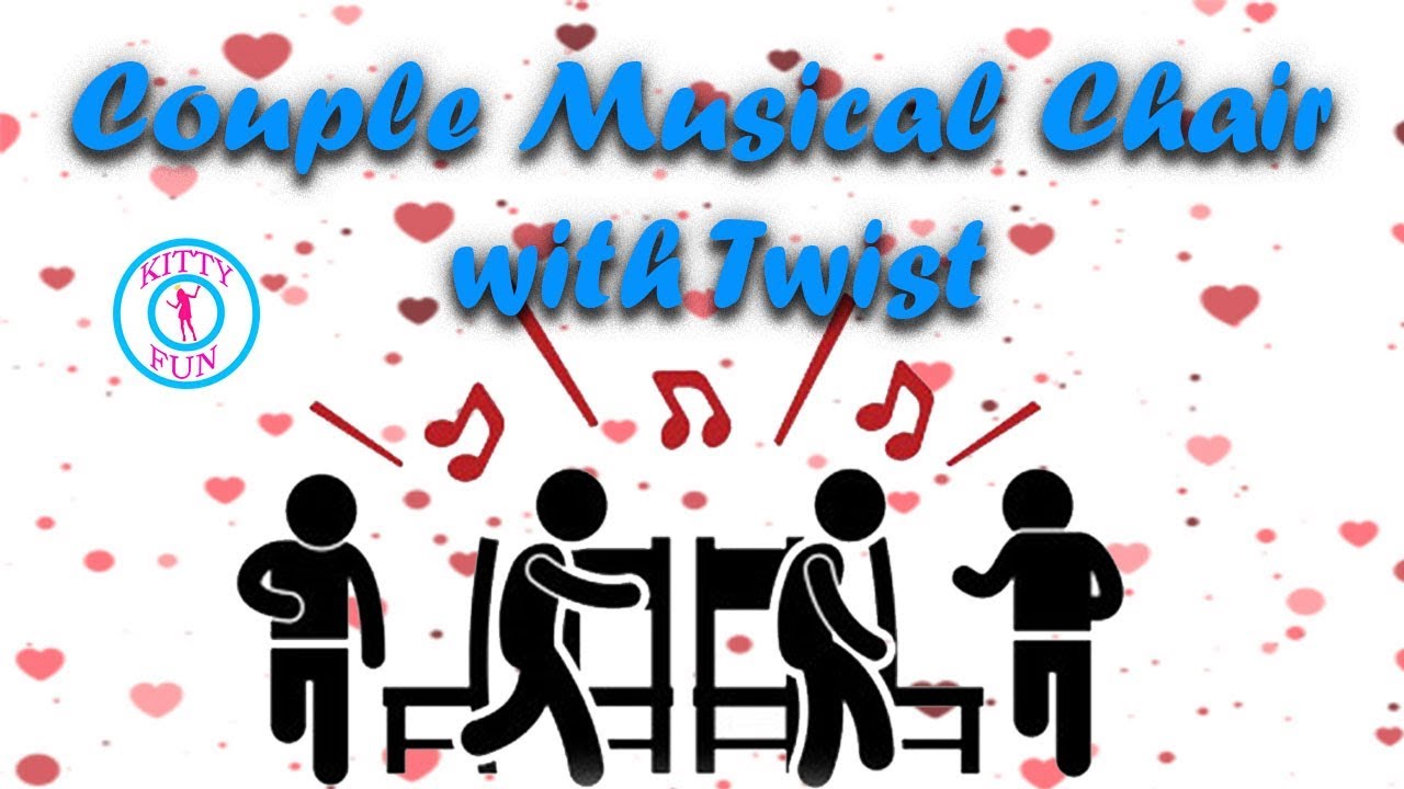 Musical Chair with twist Couple Game for New Year and Valentine Parties ...