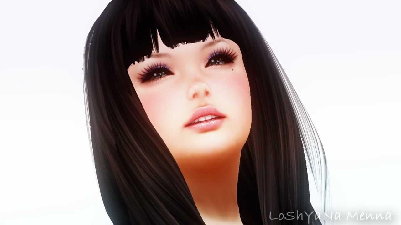 New - Animated Mesh Head - second life - YouTube