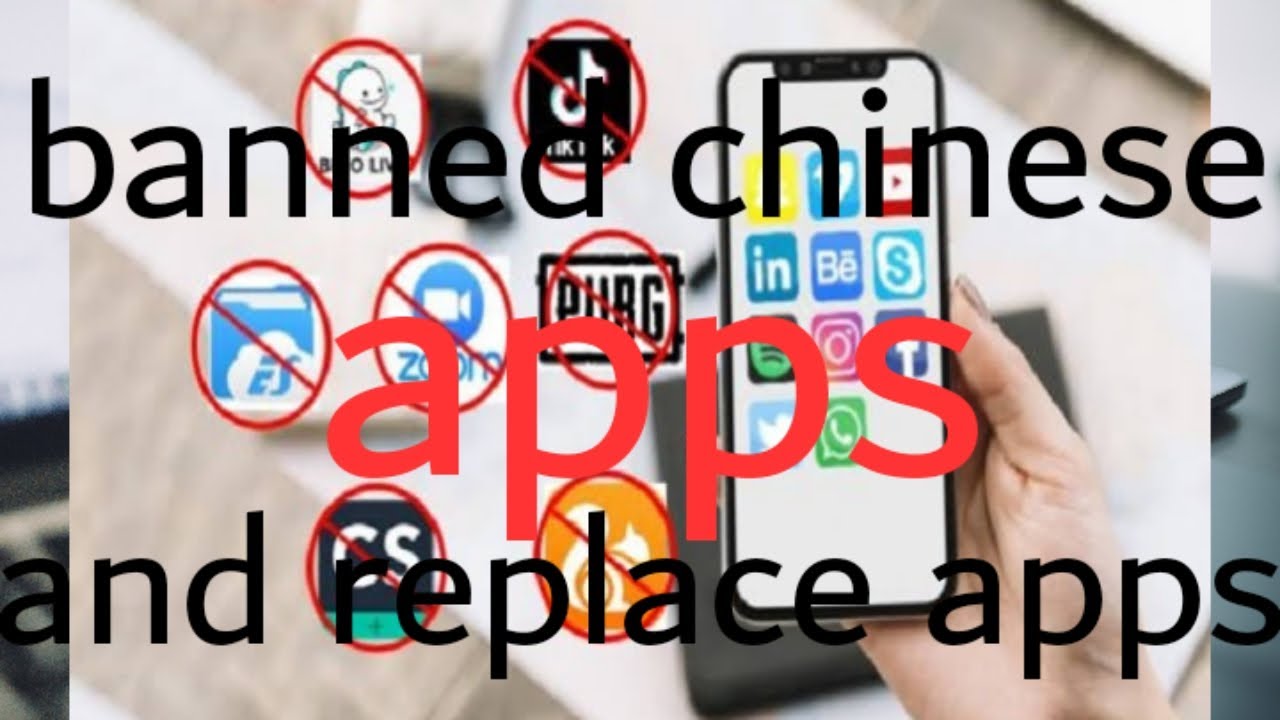 banned chinese apps and replace apps #apps #technology #bannedapps # ...