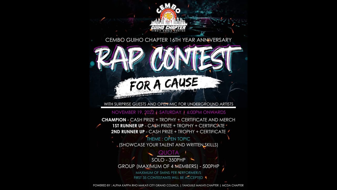 AKP - CEMBO MAKATI | Rap Contest - YouTube