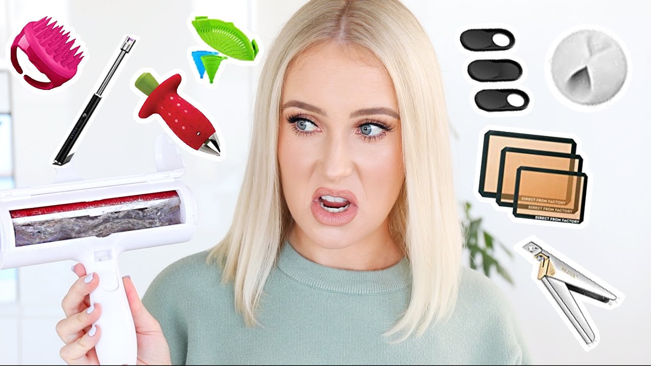 TRYING OUT POPULAR AMAZON PRODUCTS - YouTube