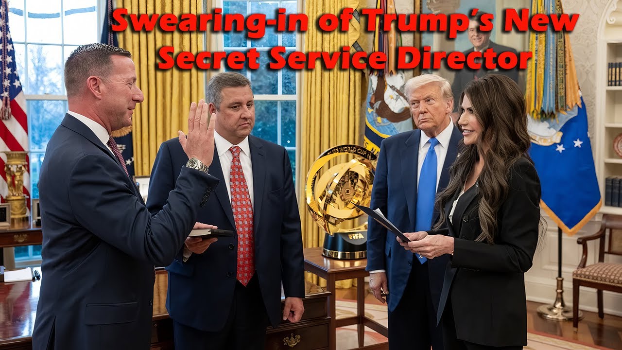 Swearing-in of New Secret Service Director Sean Curran - YouTube
