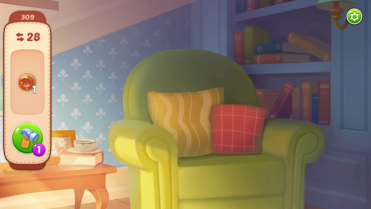 Homescapes level 309 - YouTube