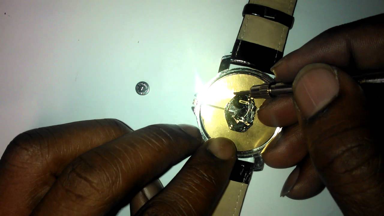 WRISTWATCH REPAIR: faulty watch not WORKING, - YouTube