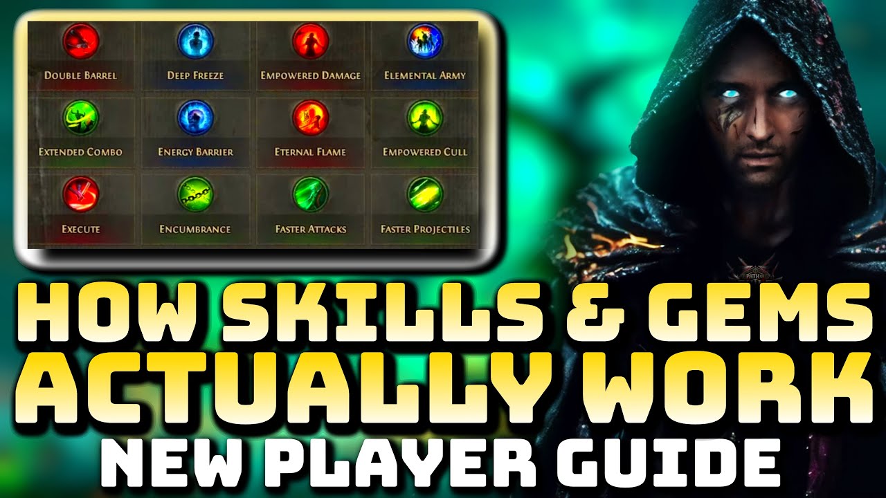 PATH OF EXILE 2 - ULTIMATE SKILL GEM BEGINNER GUIDE - CREATE THE BEST ...