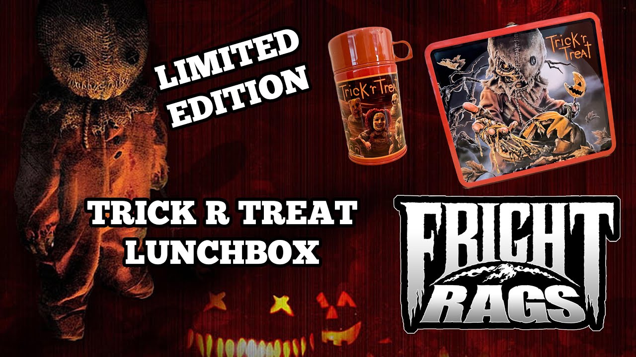 Trick R Treat Sam Limited Edition Lunchbox From Fright Rags! - YouTube
