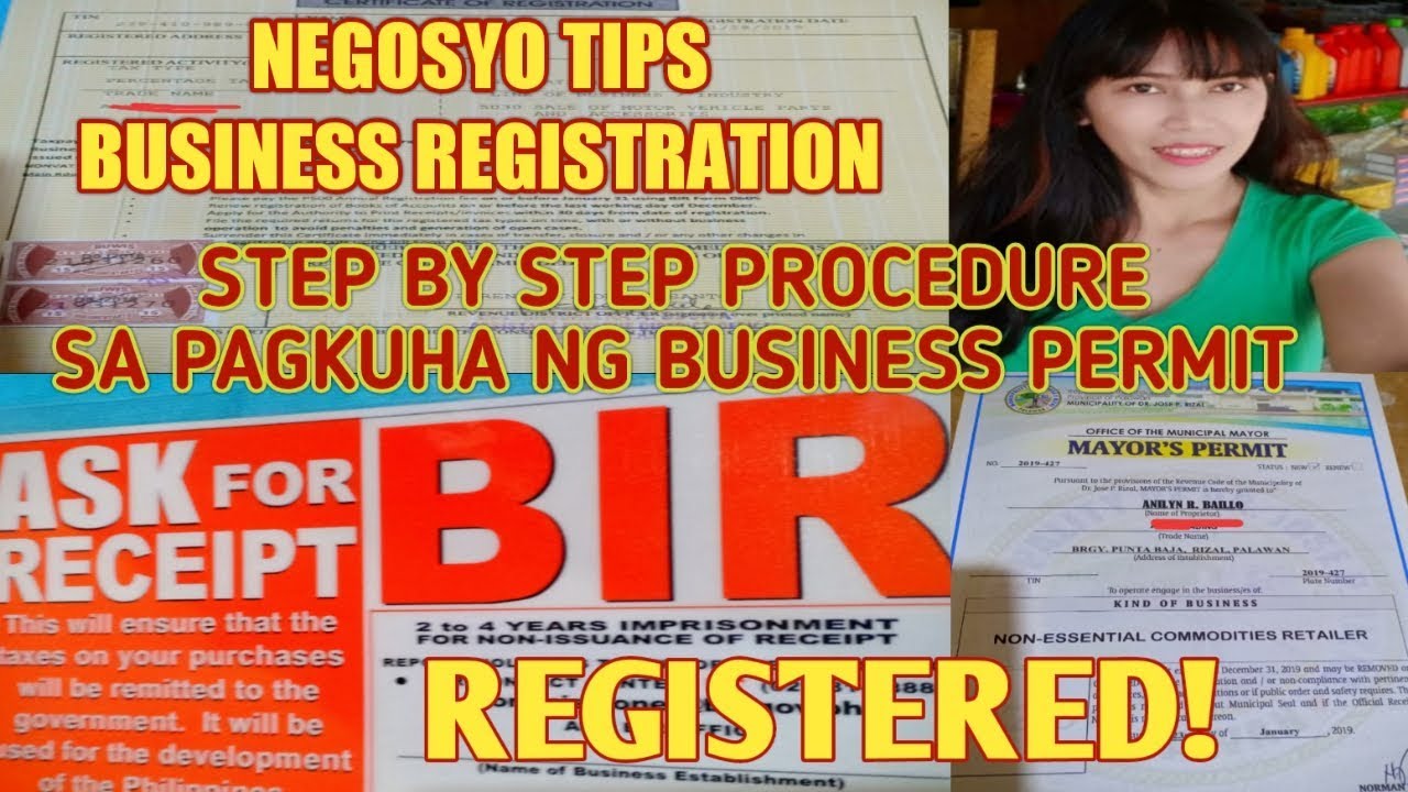 NEGOSYO TIPS: PAANO KUMUHA NG BUSINESS PERMIT / HOW TO APPLY BUSINESS ...