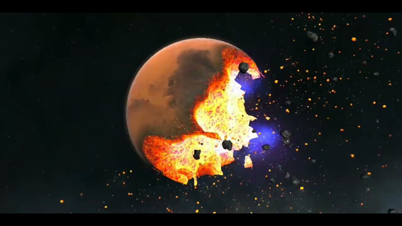 Mars Gets Destroyed By Lightning - YouTube