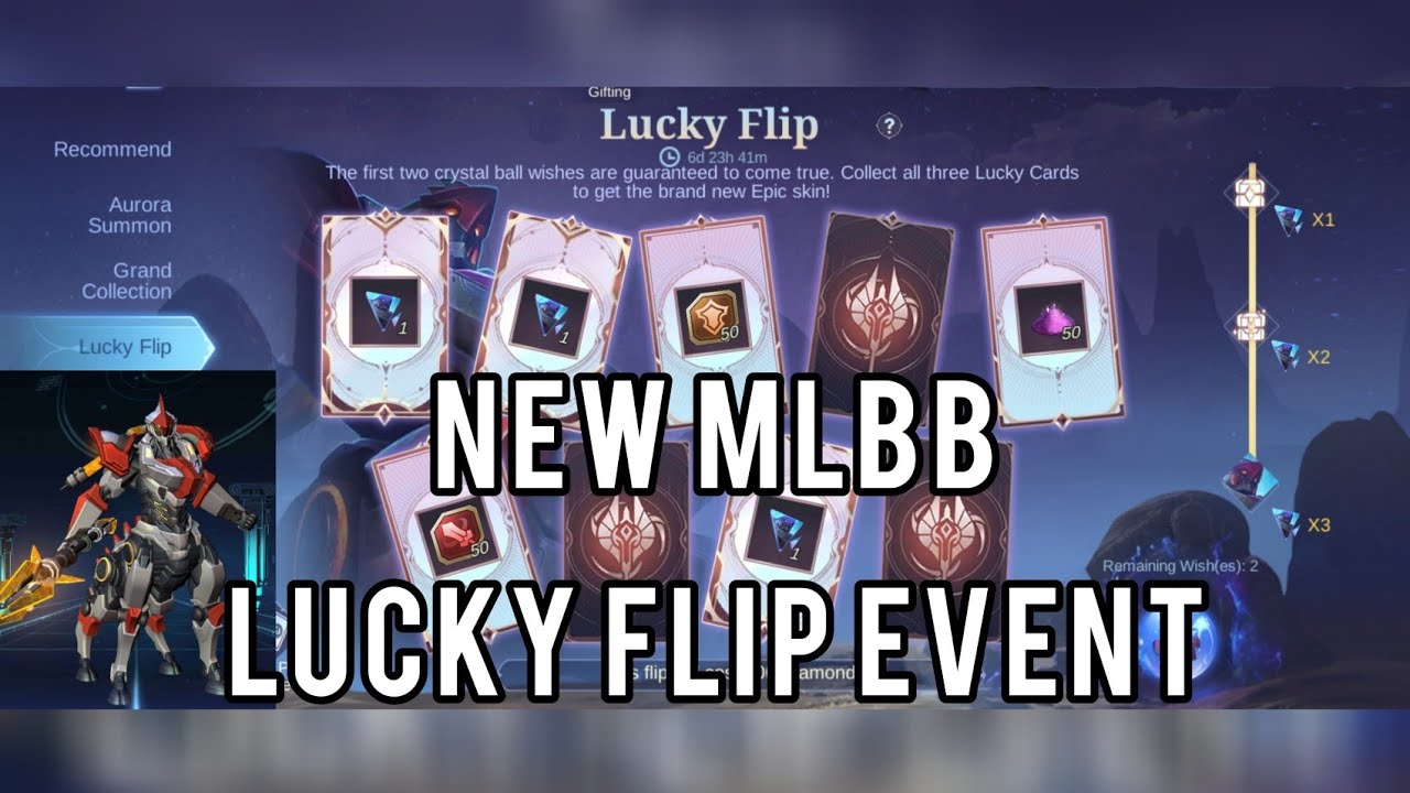 New Mlbb Lucky Flip Event / Mobile Legends - YouTube