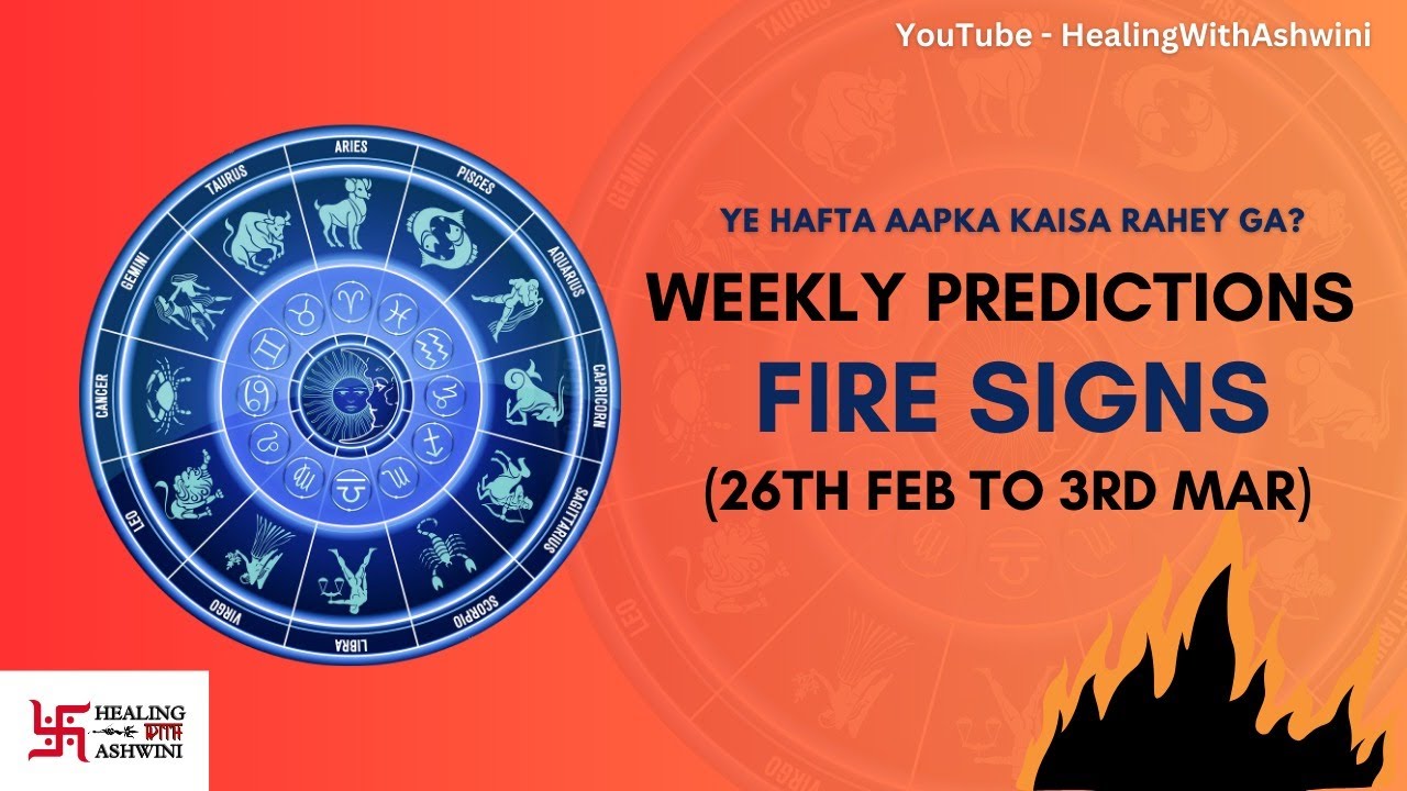 Weekly Predictions (Fire Signs) #aries #leo #sagittarius #firesigns # ...