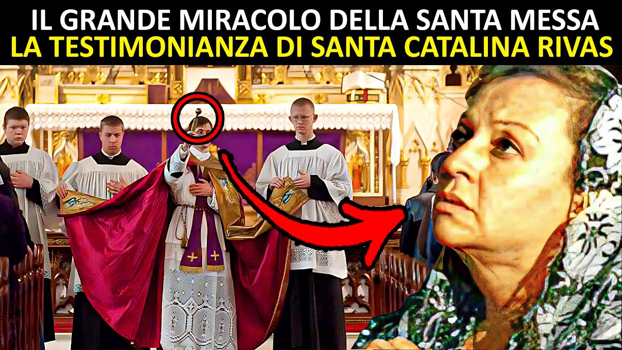 Ciò che Catalina Rivas ha rivelato sulla Santa Messa è scioccante ...