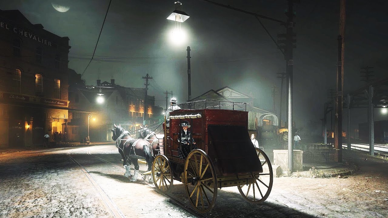 Victorian ASMR Ambience | Carriage Ride through the London - YouTube