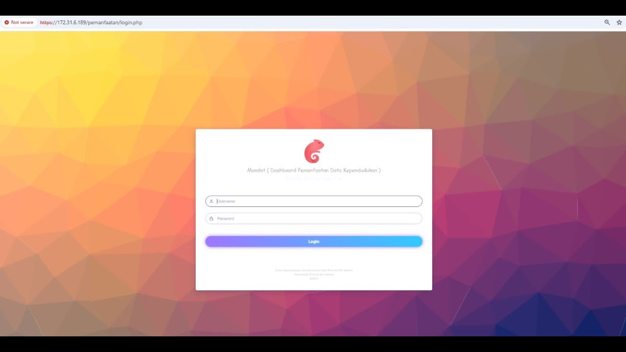 Tutorial Penggunaan dashboard Kerjasama Pemanfaatan Data Kependudukan ...