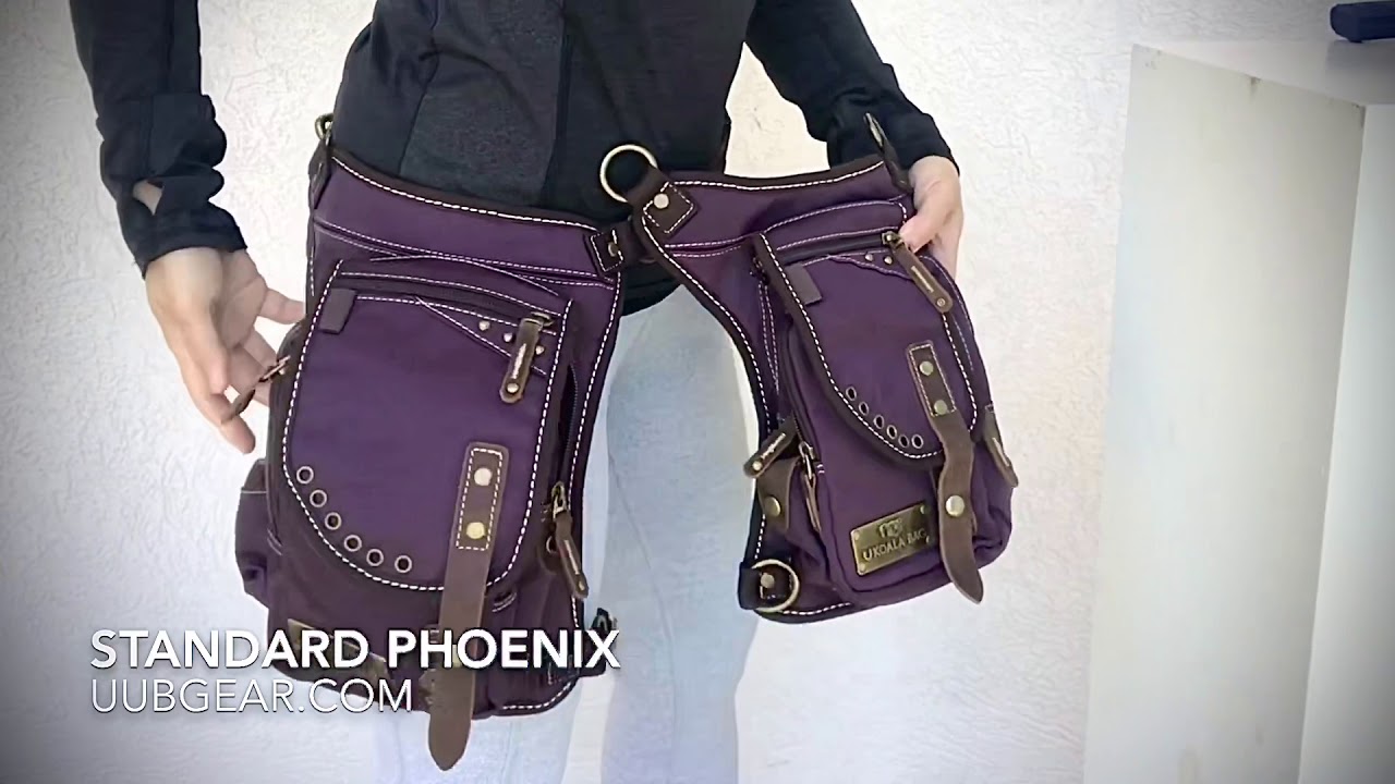Ukoala Bag Phoenix bag: compact and standard - YouTube