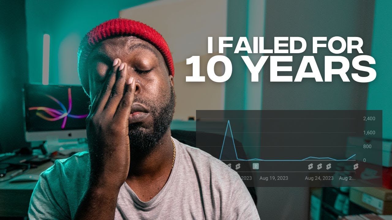 I FAILED AT YOUTUBE FOR 10 YEARS...This is What I Learned #014 - YouTube
