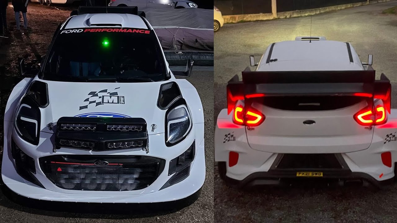 Test Ford Puma Rally1 2023 | WRC Pictures - YouTube