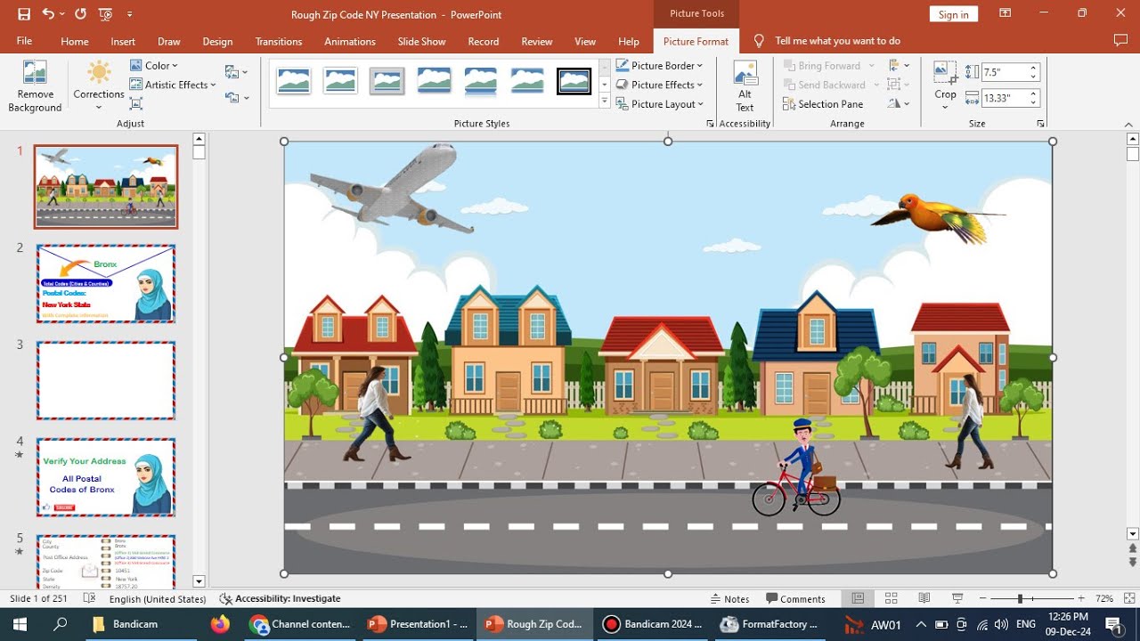 Amazing Presentation Ms PowerPoint Tricks and Tips Using Flying Bird ...