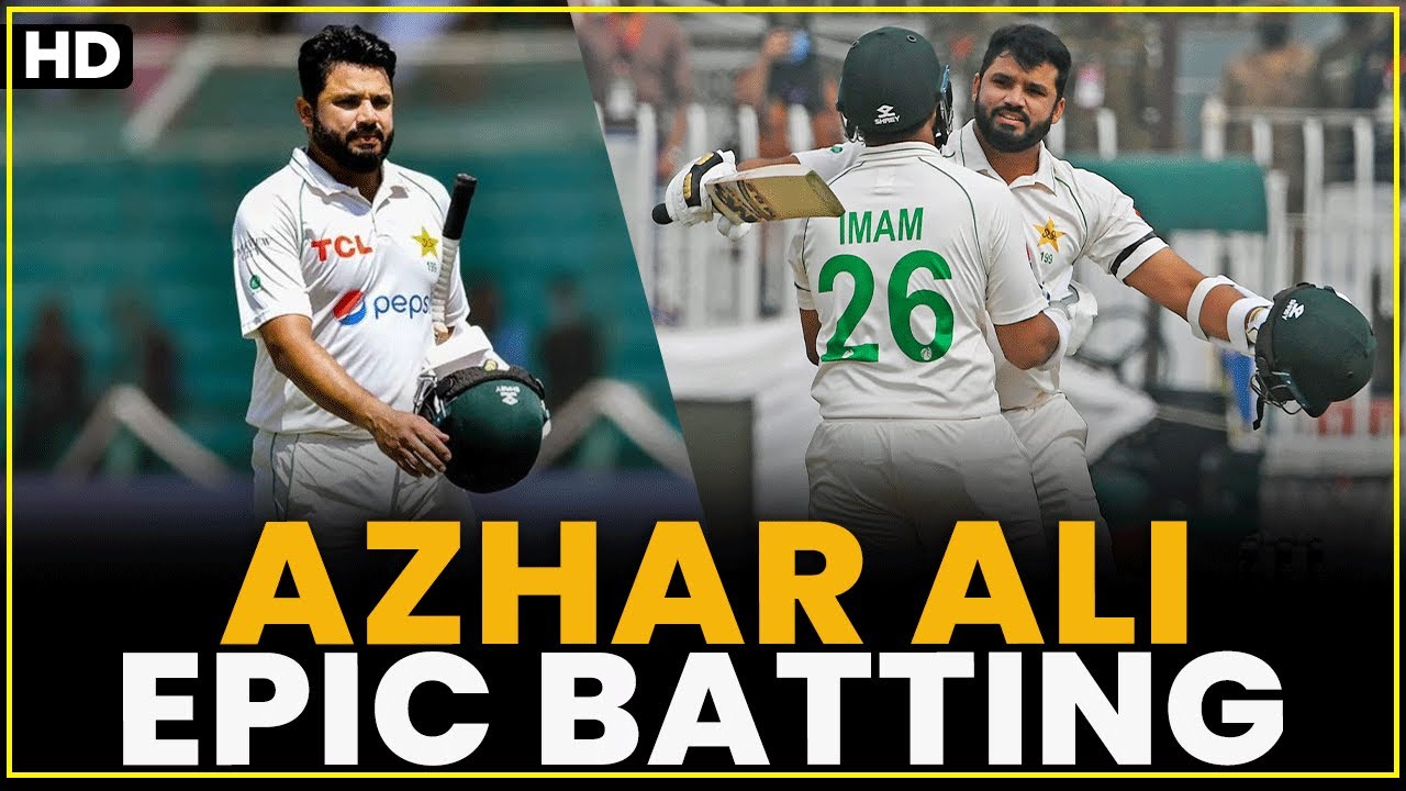 Epic Century By Azhar Ali Against Australia | Pakistan vs Australia ...