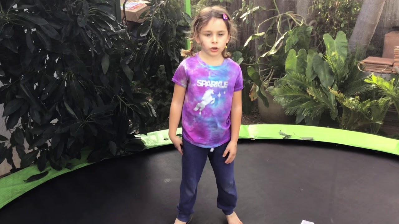 Smiley Rylie new trampoline! - YouTube