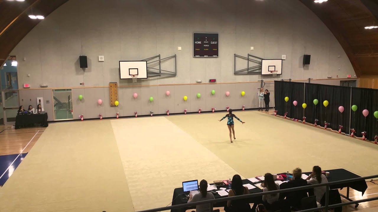 Karen Free Routine Salazar April 2015 Zone Competition - YouTube