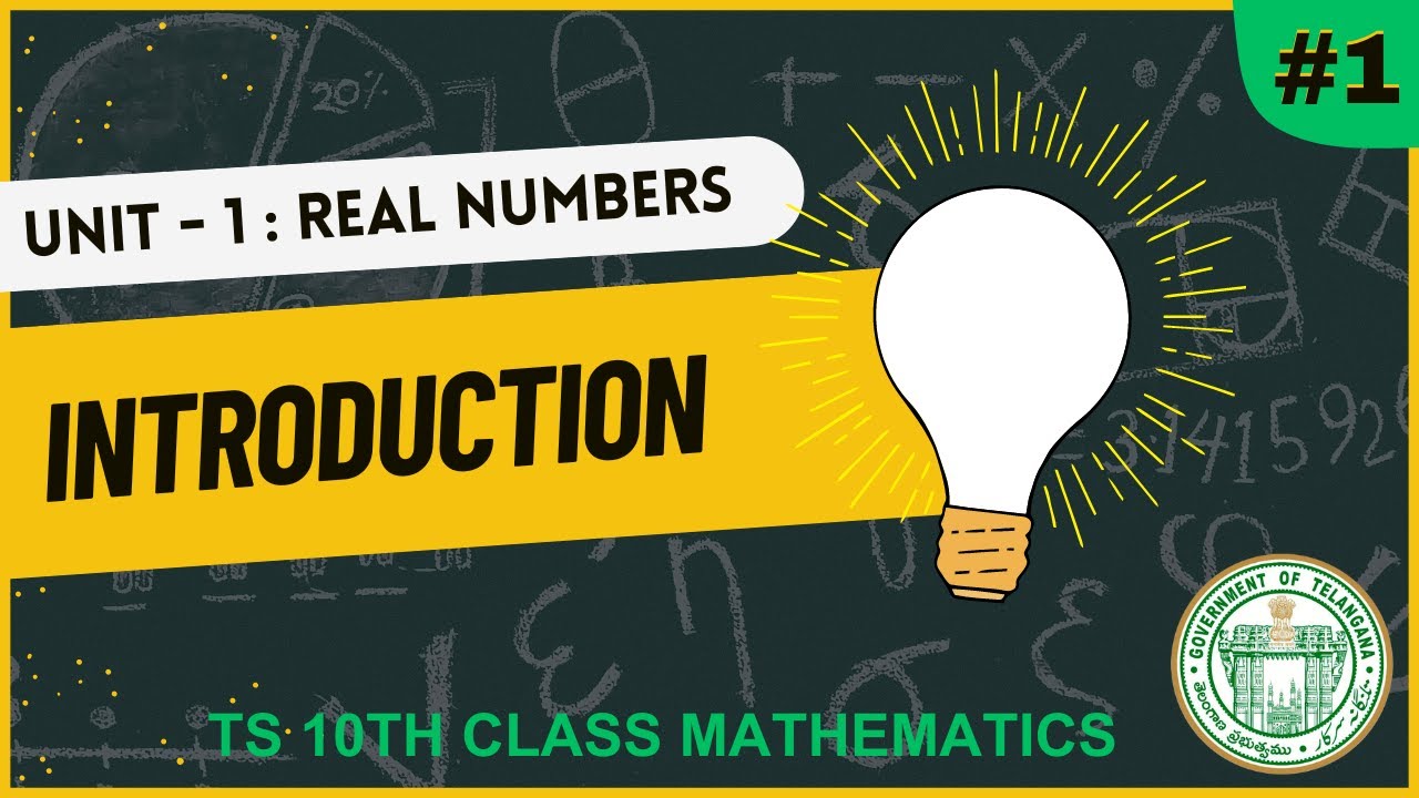 #1 Real Numbers - Introduction | Class 10 Math | TS | State boards ...