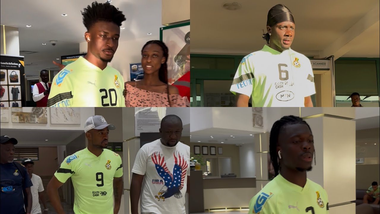 Ghana Black Stars Training session head of Sunday’s World Cup ...