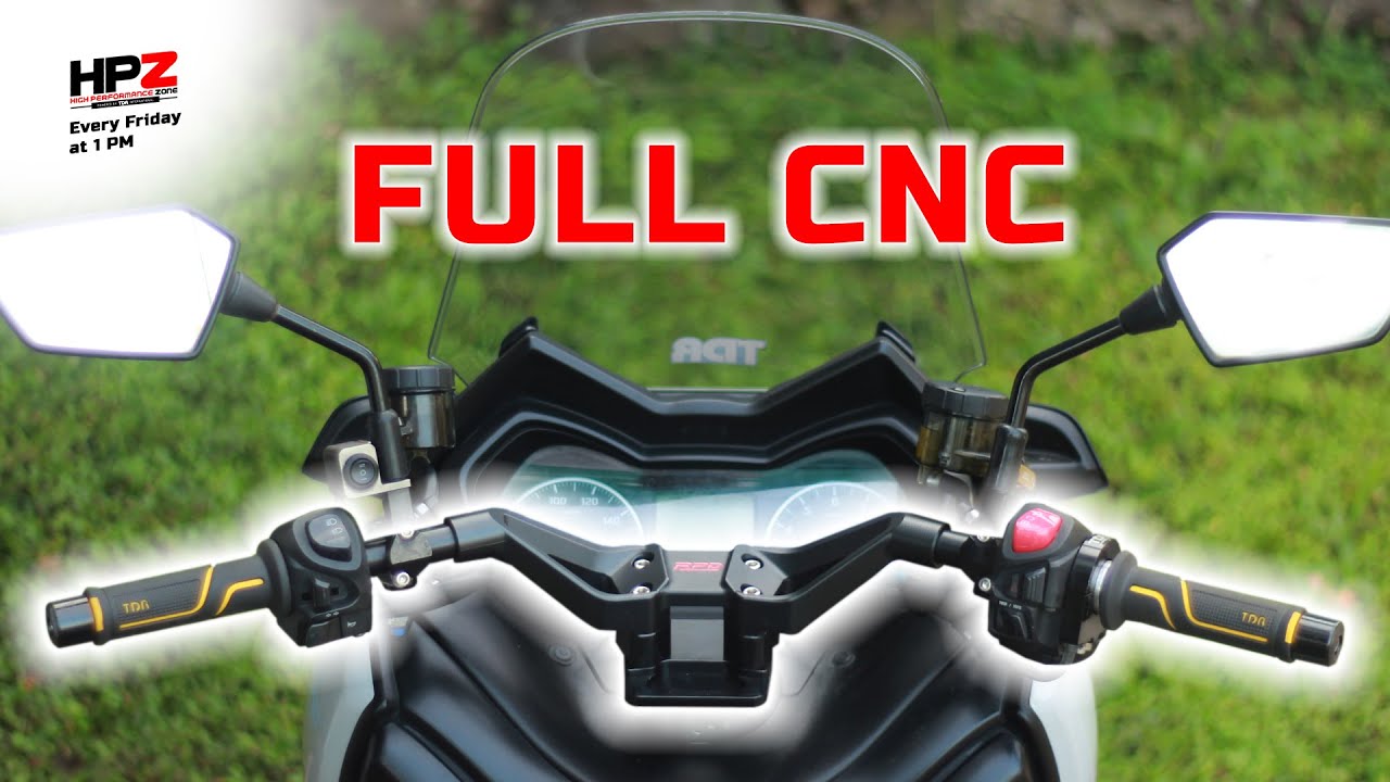 Upgrade Handling Xmax membuat riding makin lincah dengan Part CNC Ini ...