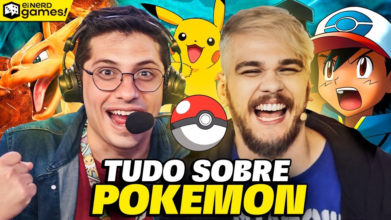 TUDO SOBRE POKEMON - LEE GENGAR E BRUNO MONKEY - #EiNerdGames 041 - YouTube