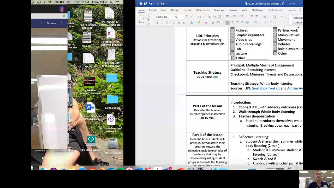 Universal Design for Learning (UDL) Lesson Example - YouTube
