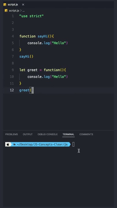 function declaration vs function expression #javascript #javascript_tutorial #arrowfunction ...