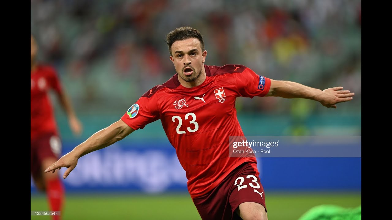 Xherdan Shaqiri Goal Switzerland vs Turkey 3-1 - YouTube