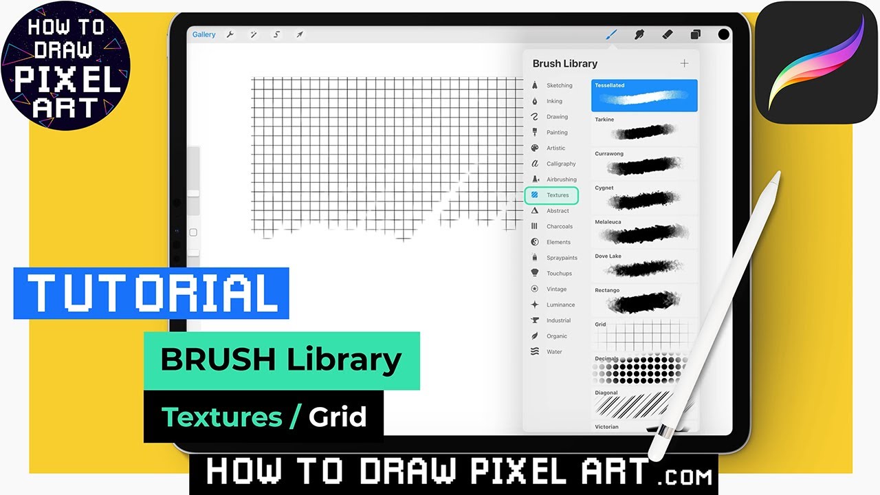 How To Draw Grid Procreate Brush Tutorial Pixel Art YouTube how-to-draw-grid-procreate-brush-tutorial-pixel-art-youtube
