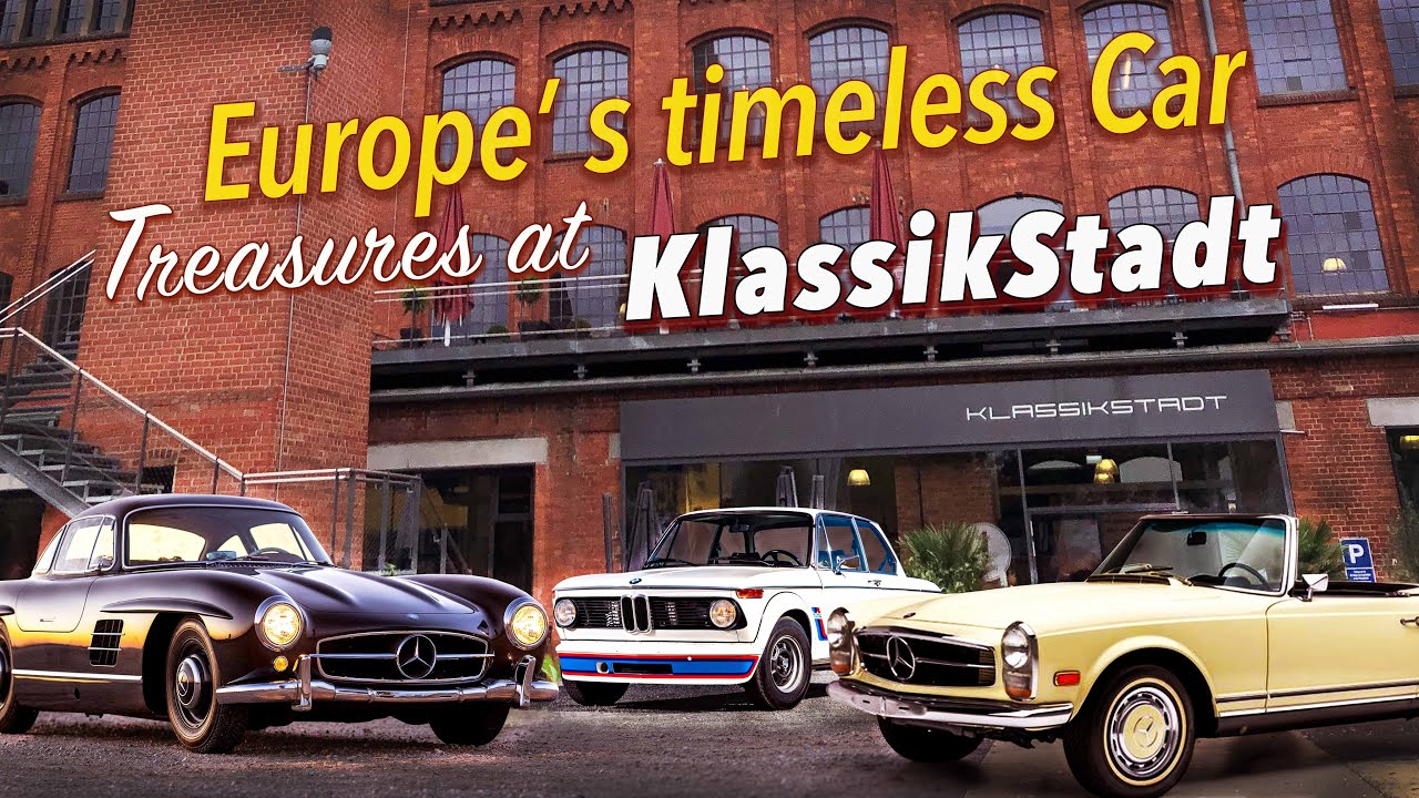 European Old-timer Auto Vintage wheels tour at KlassikStadt - YouTube