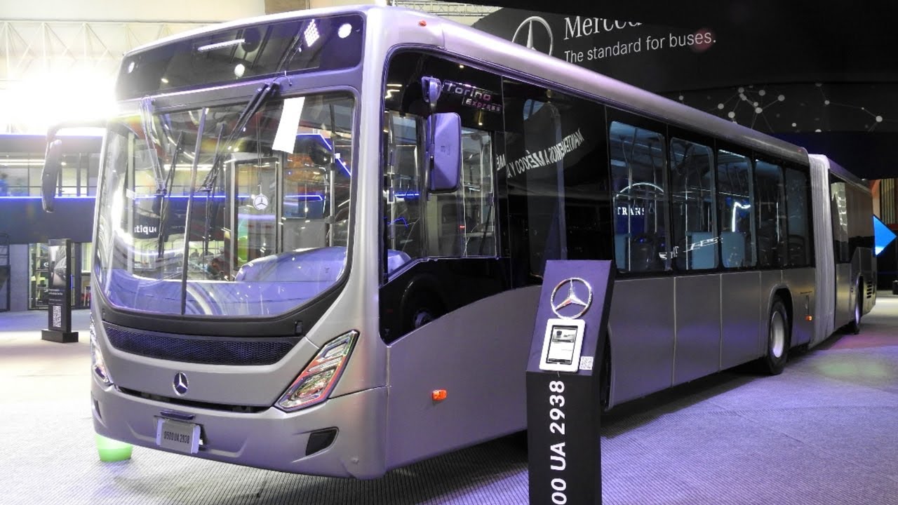 Mercedes Benz O 500 UA 2938 En Expo Transporte Anpact 2022 - YouTube