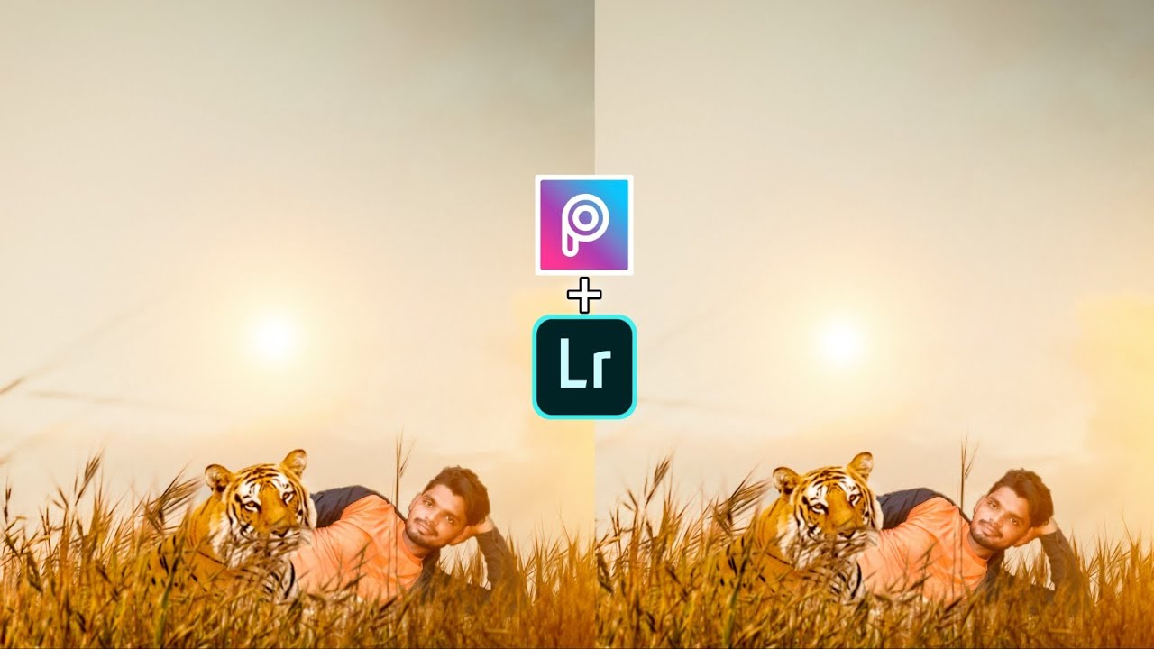 Tiger ke sath photo Editing Tutorial in PicsArt | New Concept tiger ...