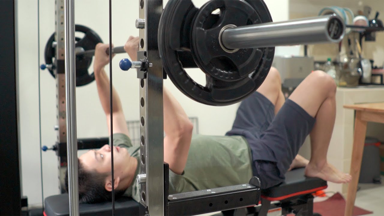 Latihan di Home Gym - YouTube