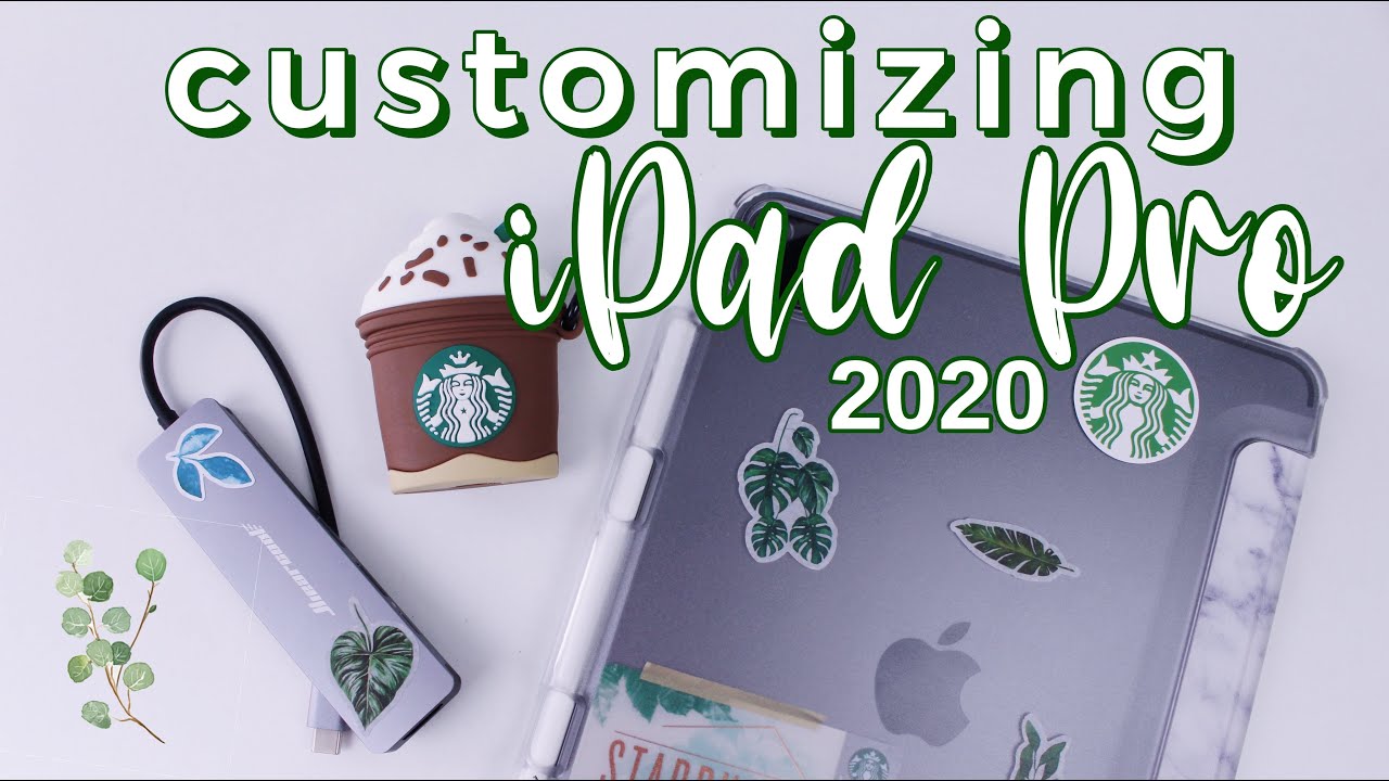 customizing my iPad Pro 2020 11' 🍎 - YouTube