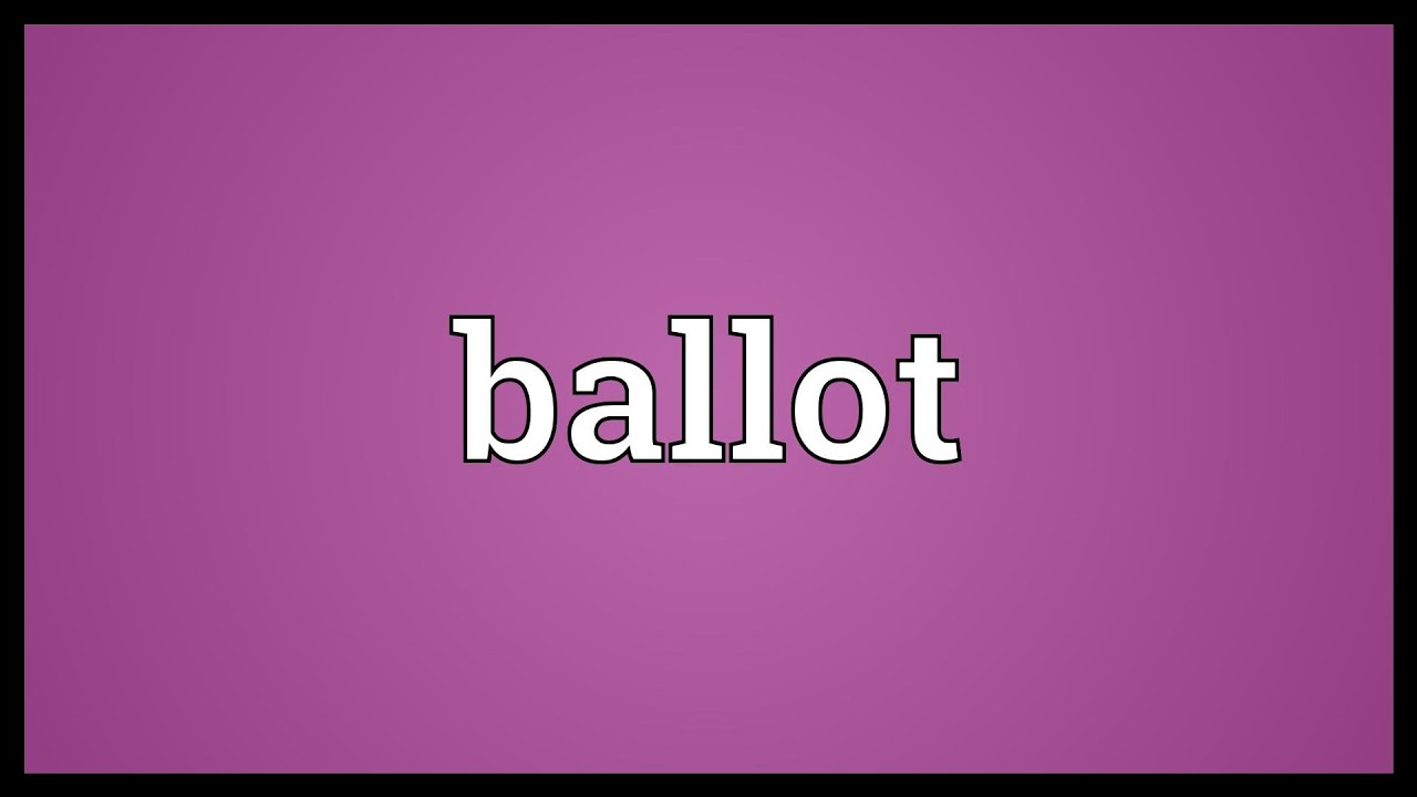 Ballot Meaning YouTube ballot-meaning-youtube