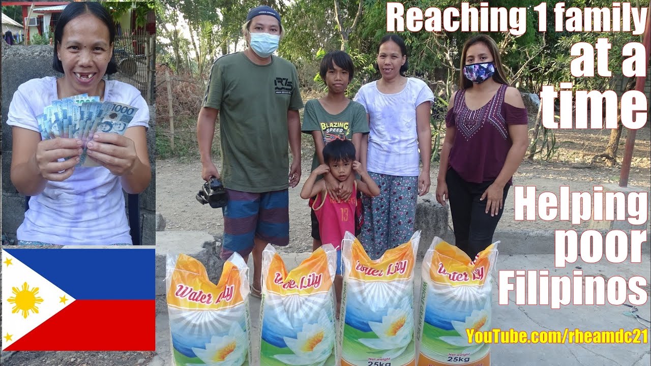 Reaching 1 Filipino Family at a Time. Giving Help to Poor Filipinos in ...