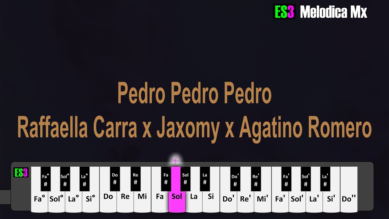 Pedro Pedro Pedro - Raffaella Carra x Jaxomy x Agatino Romero Melodica ...