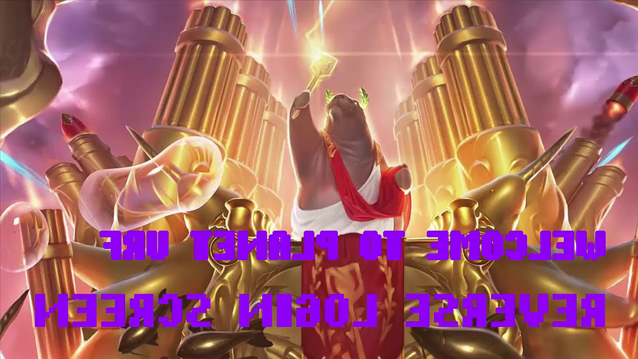 WELCOME TO PLANET URF - REVERSE LOGIN SCREEN - YouTube