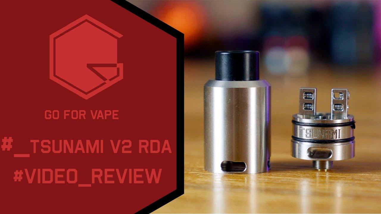 Geek Vape TSUNAMI 24mm ! ( LT ) [ BEST RDA ] - YouTube
