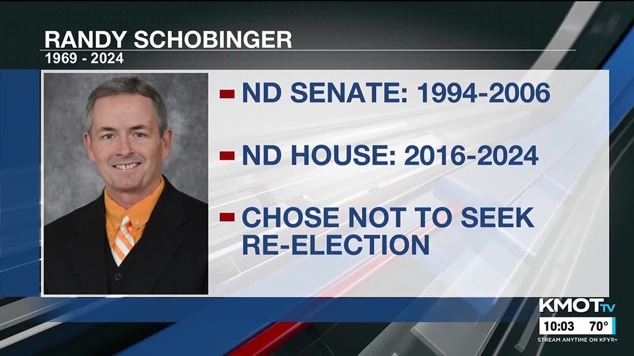 Randy Schobinger, longtime figure in Minot and the legislature, dies at ...
