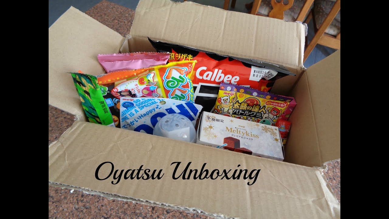 Oyatsu Japanese Candy Unboxing - YouTube