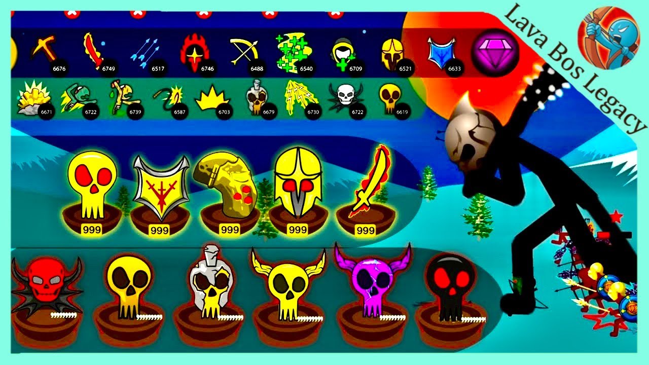 ALL ICON GRIFFON THE GREATEST VS FINAL BOSS - HACK STICK WAR LEGACY ...