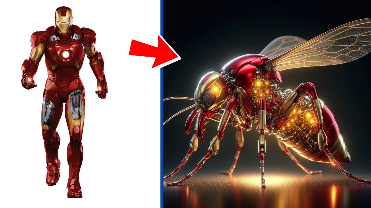 "Marvel vs DC: Superheroes Transform into BEES! 🐝 | Epic Bee Battle ...