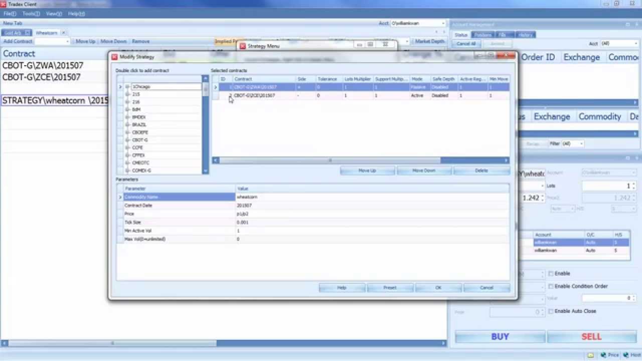 Wheat/Corn spread trading - YouTube