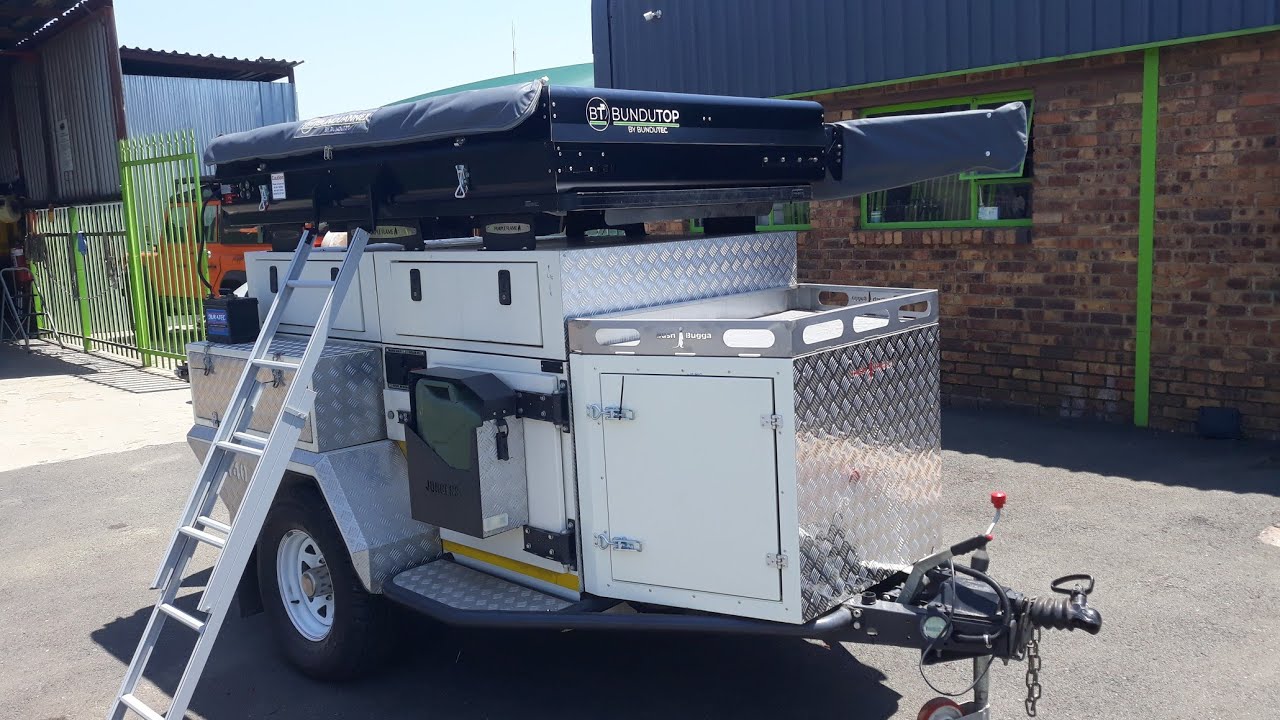JURGENS XT140 Trailer | BunduTop Installed | BunduAwn Basics #camping # ...