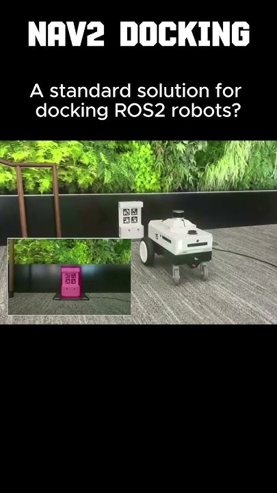 Nav2 Docking: The solution to dock your ROS2 robots #robotics #ros2 - YouTube