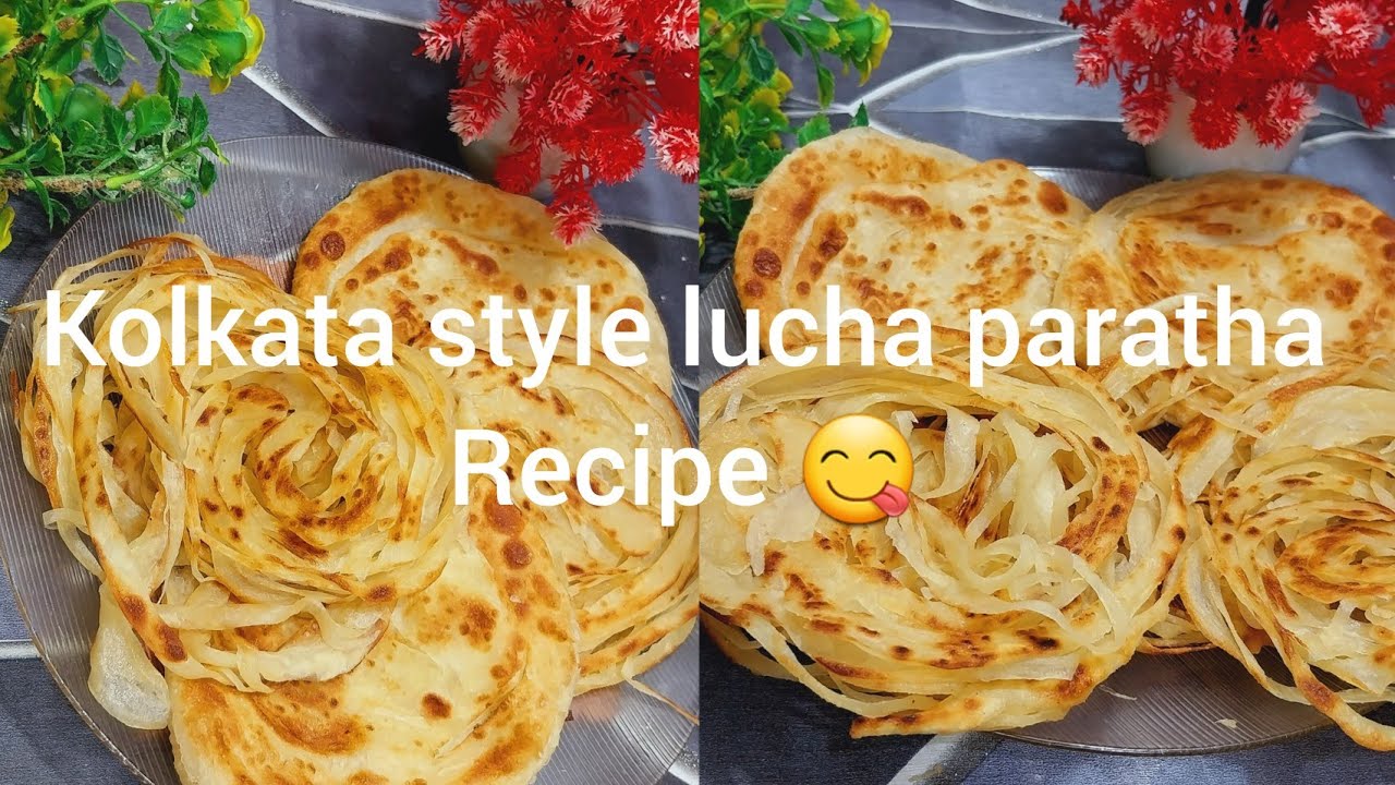 kolkata style lucha paratha recipe 😋 | banane me bht hi essay khane me ...